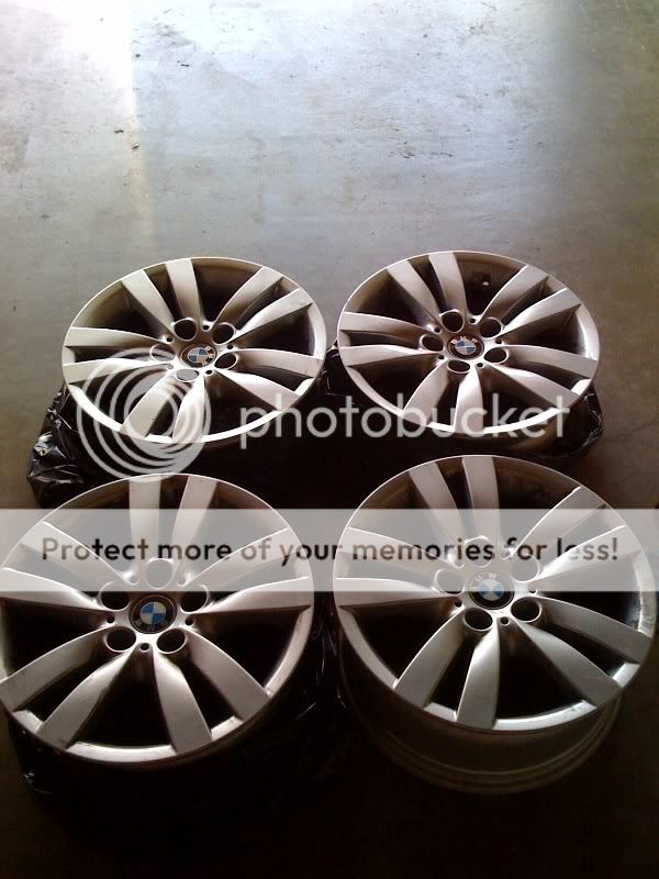 FS: BMW Style 161 Rims (No TPMS) - Set of (4) - Staggered